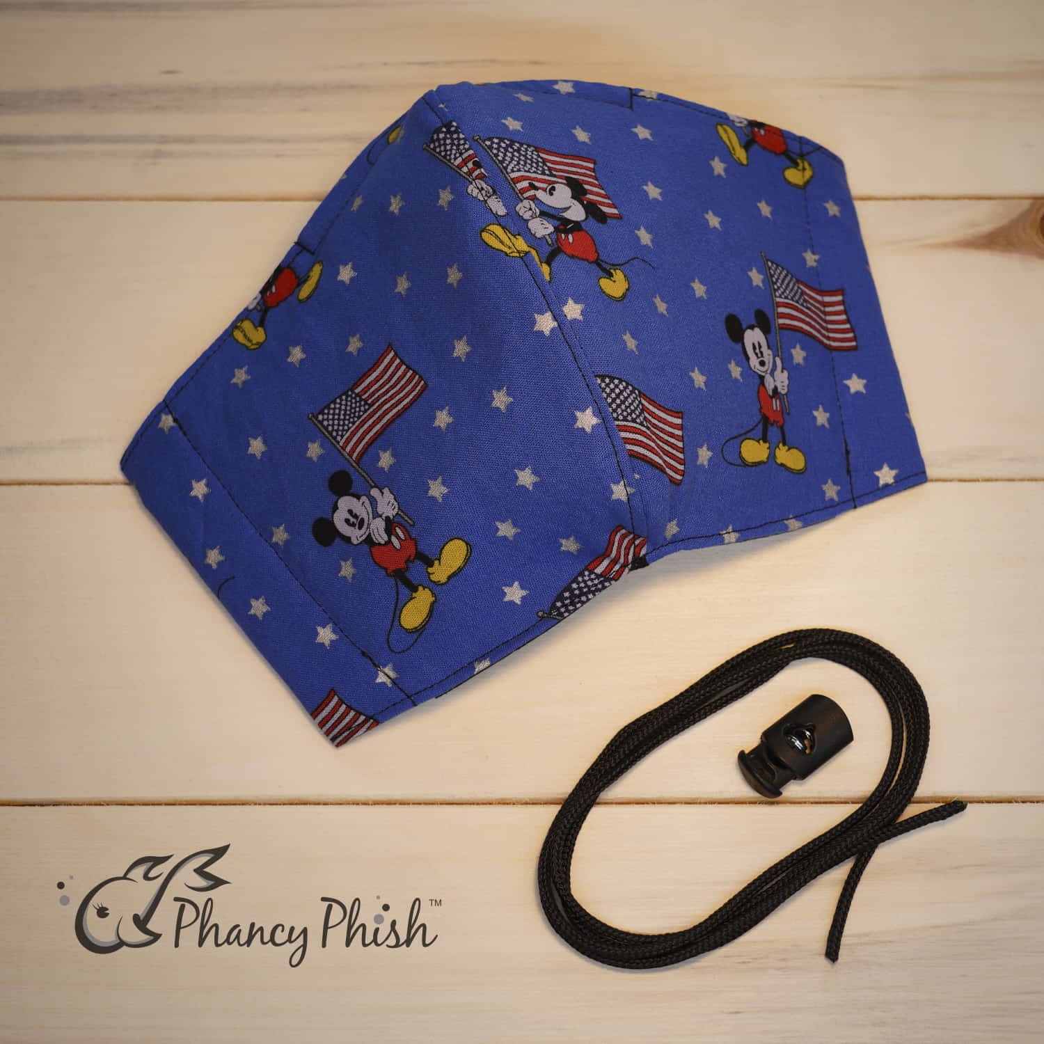 Patriotic Mouse Face Mask - Phancy Phish Crafts